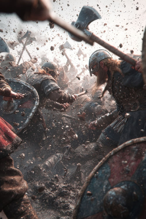 Tableau Bataille Viking | Les Bijoux Viking